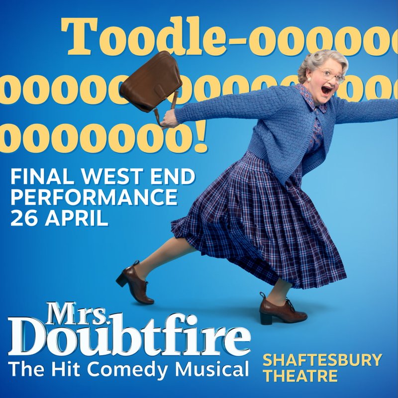 Book Mrs. Doubtfire Tickets - Musicals Tickets - Seating plan, Show ...